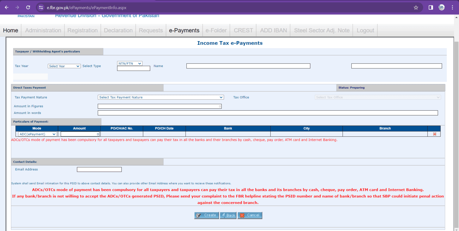 A Step-by-Step Guide to Paying ATL 1,000 Challan - TAXPILLS April